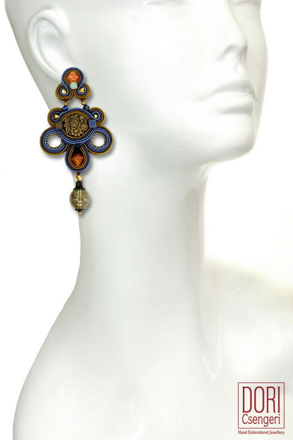 Ronah Floral Earrings - Dori Csengeri Designer Jewelry EU