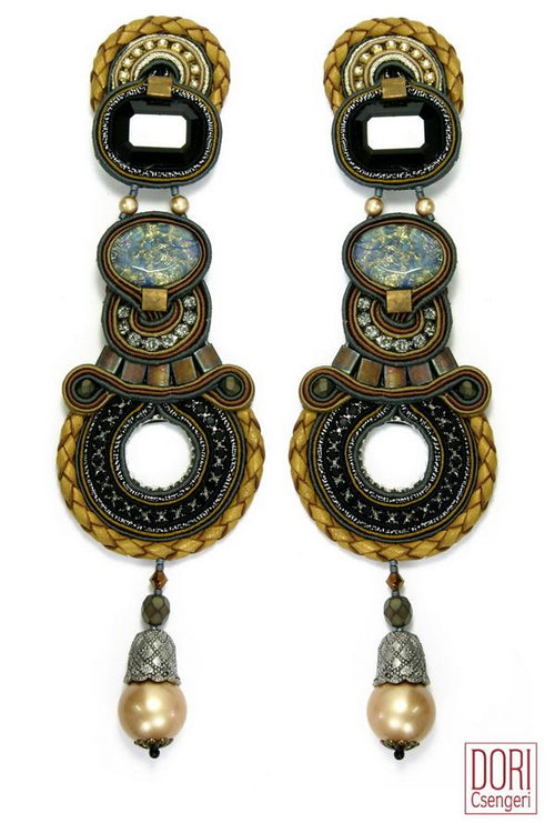 Opera Unique Earrings - Dori Csengeri Designer Jewelry EU