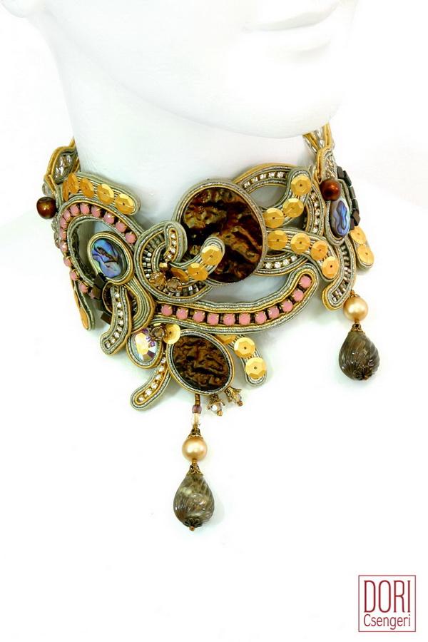 Baroque signature Choker - Dori Csengeri Designer Jewelry EU